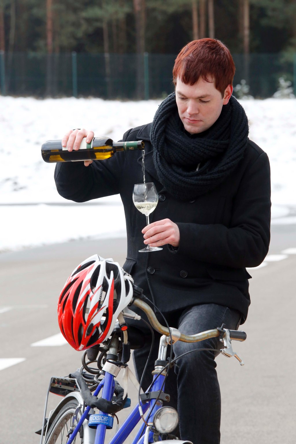 1,6 Promille sind zu ville!: Ein Radler im Würgegriff des Alkohols