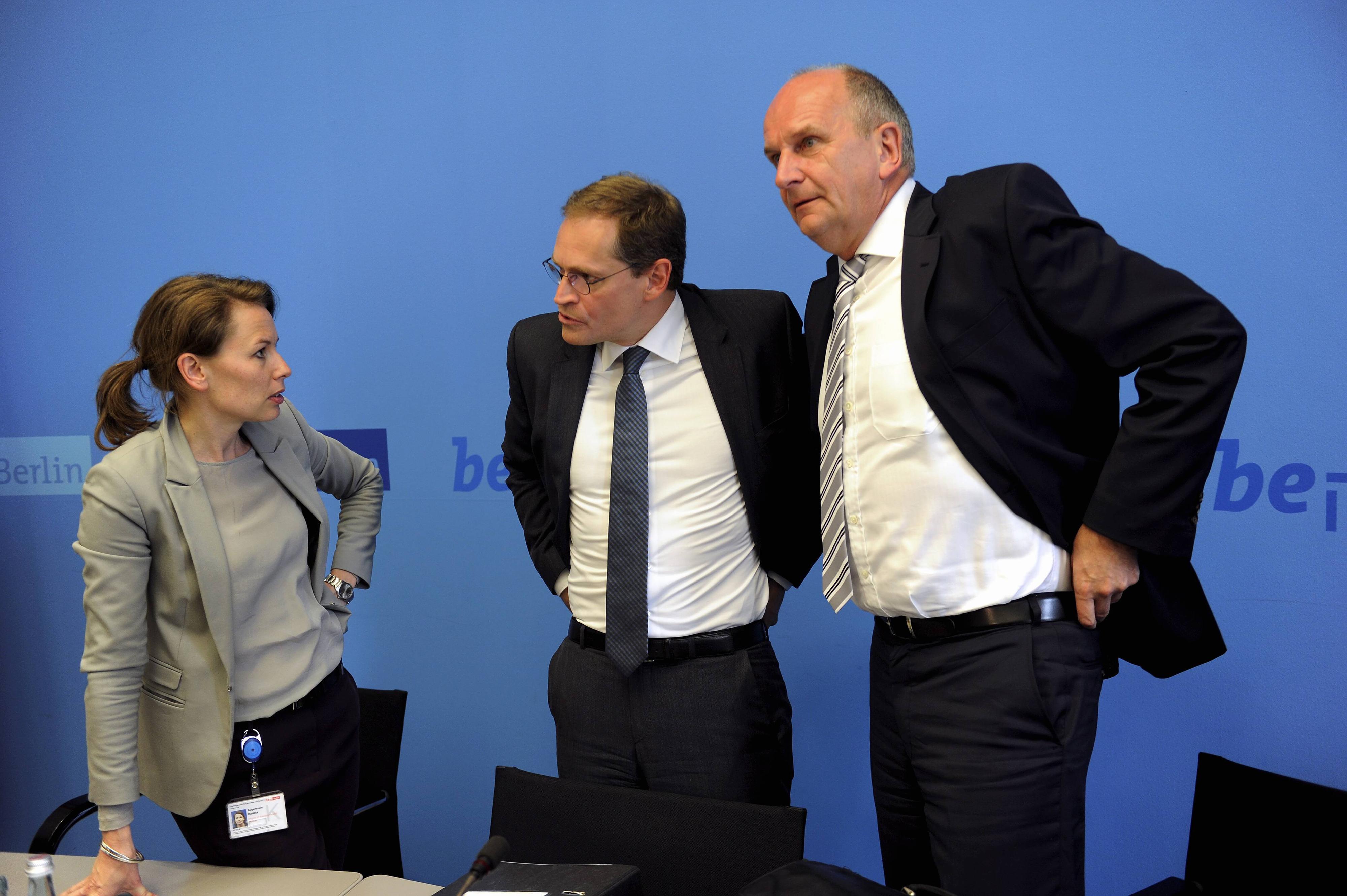 Heillos zerstritten? Sprecherin von Berlins Regierendem Bürgermeister ...