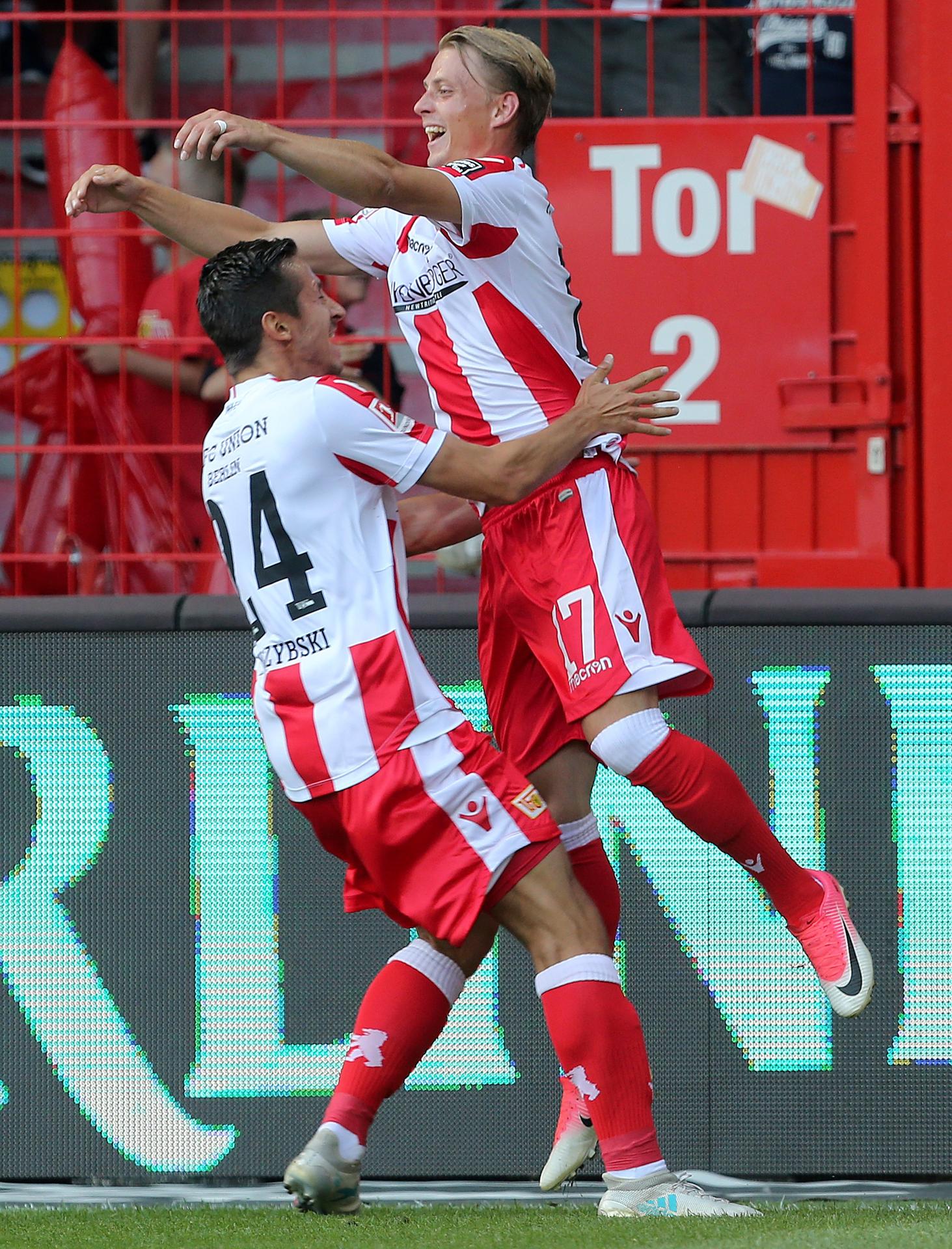 Wieder bei Puste beim 1. FC Union: Schwedischer Angreifer Simon Hedlund ...