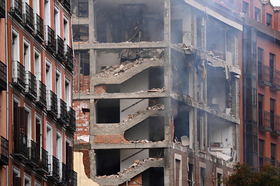 Madrid: Heftige Explosion im Stadtzentrum
