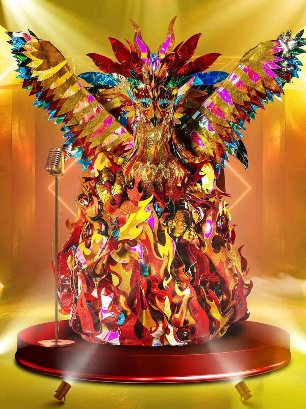 „The Masked Singer“: Der Phönix ist enttarnt! DIESER Sänger steckt ...