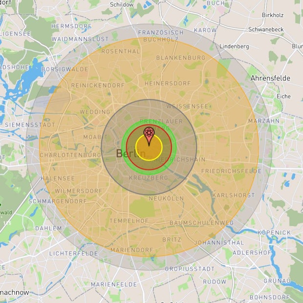 Angst vor dem Nuklear-Krieg: Der Simulator „Nukemap“ soll zeigen, was ...