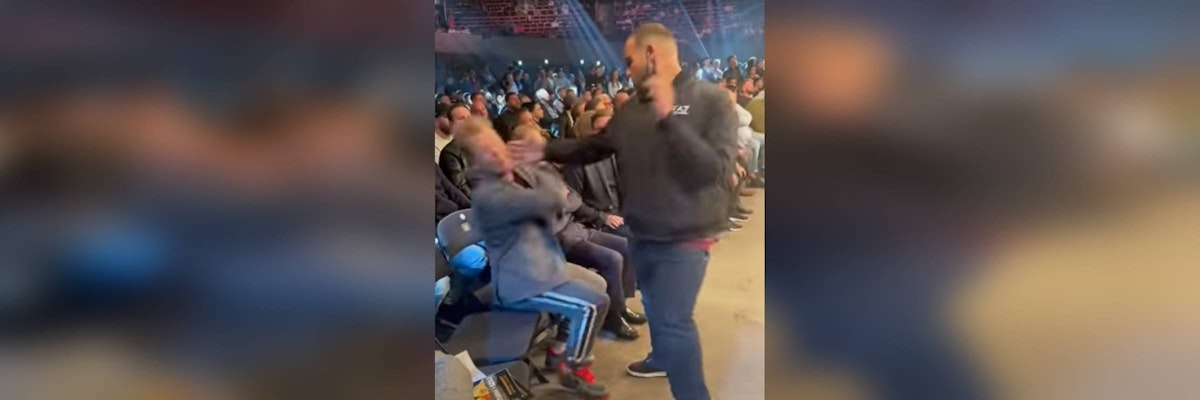 UPDATE! Bei Boxkampf: Hier ohrfeigt TikTok-Star Fat Comedy Oliver Pocher – Polizei ermittelt ...