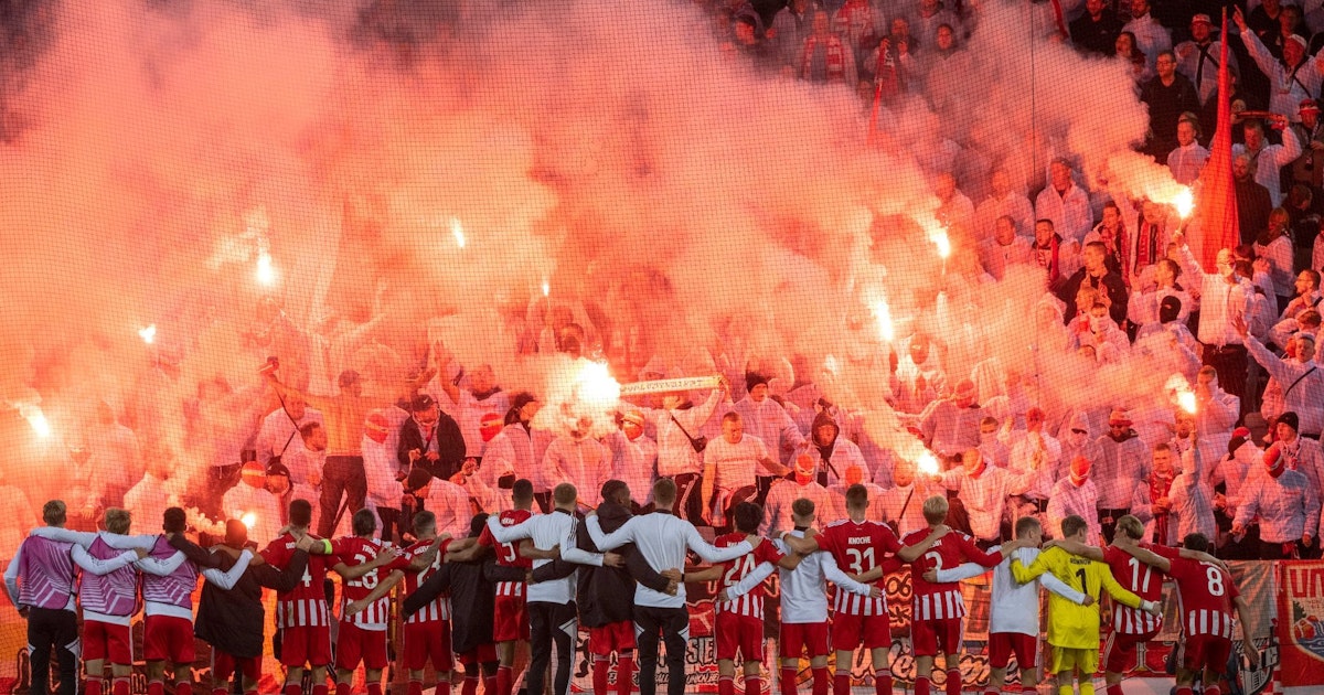 Wegen Pyro-Randale in Malmö: Uefa sperrt Union-Fans aus und der Klub ... Wegen Pyro-Randale in Malmö: Uefa sperrt Union-Fans aus und der Klub ...
