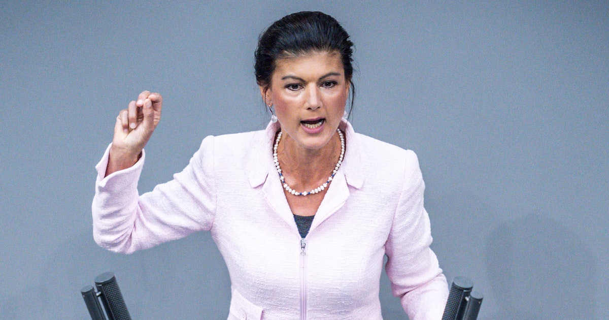 Linken-Politikerin Sahra Wagenknecht schließt Gründung einer eigenen ... Linken-Politikerin Sahra Wagenknecht schließt Gründung einer eigenen ...