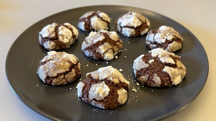 Hammer-Geschmack, Mega-Aussehen: Dieses Rezept für Crinkle Cookies ...