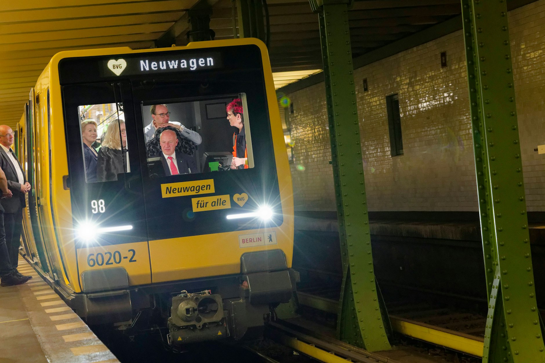 „Eine richtig geile U-Bahn“: So fährt es sich in den neuen Zügen der BVG